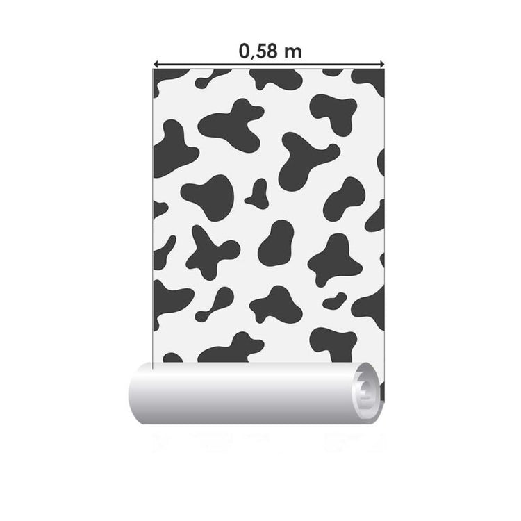 Papel de Parede Adesivo Animal Print Vaca N08056 - Papel na Parede