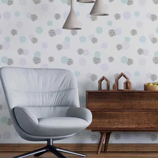 Papéis de Parede com Padrão Poá | Compre na Papel na Parede – Adesivo